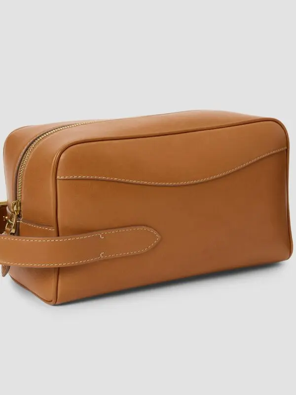 Ralph Lauren Purple Label Bedford Leather Toiletry Bag
