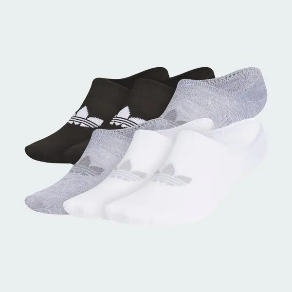 Adidas Originals Superlite Super-no-show Socks 6-pack - Black / White / Grey
