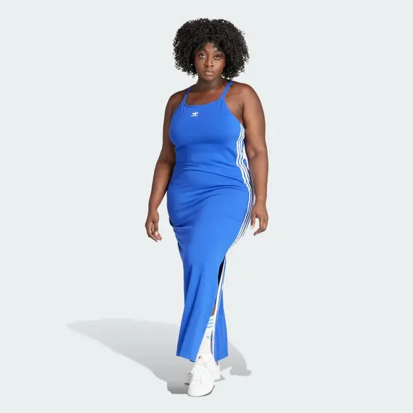 Adidas Adicolor Adidas Plus Size Maxi Dresses Adidas Originals ADIDAS  ORIGINALS MAXI DRESS BLACK L Buy