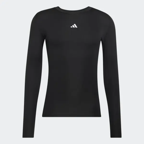Adidas Techfit Compression Training Long Sleeve Tee - Black
