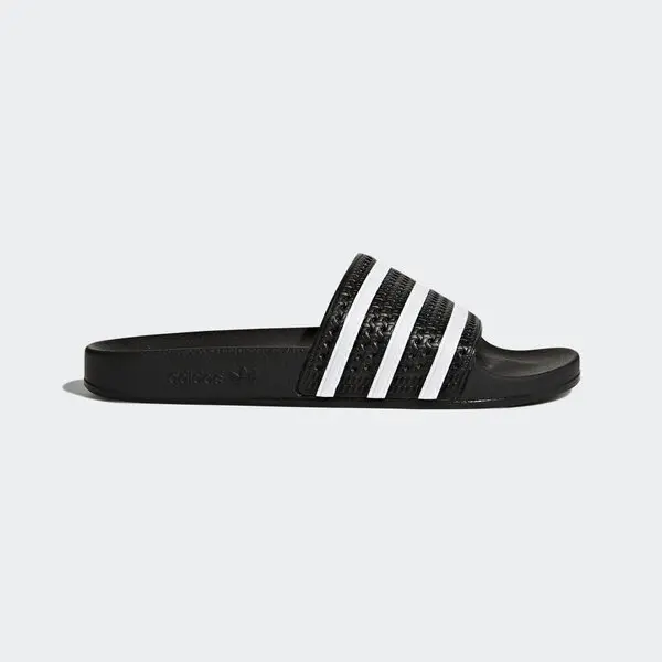 Adidas Adilette Slides - Core Black / White / Core Black