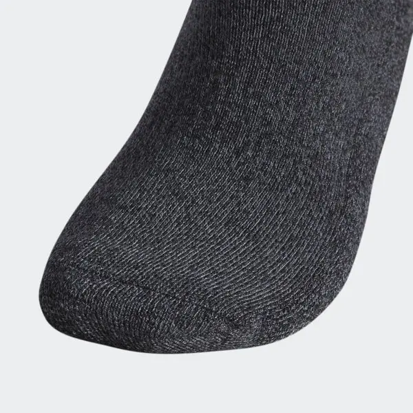 Adidas Athletic Cushioned Crew Socks 6 Pairs - Black
