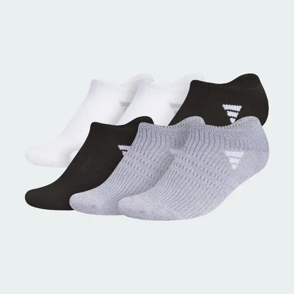 Adidas Superlite 3.0 6-pack No-show Socks - White / Black / Grey