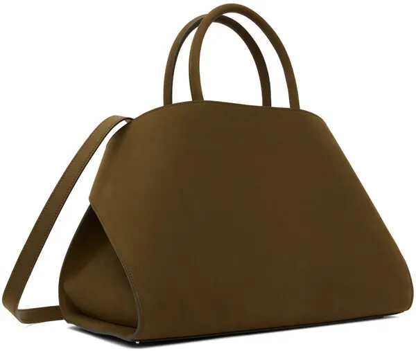 FERRAGAMO Brown Medium Hug Top Handle Bag