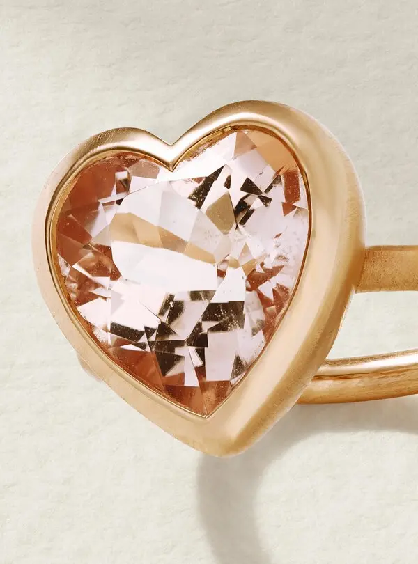 Irene Neuwirth Love 18-karat Rose Morganite Ring - Gold