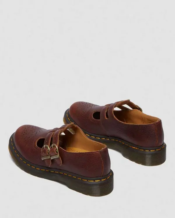 Dr. Martens 8065 Ambassador Mary Jane Shoes - Brown