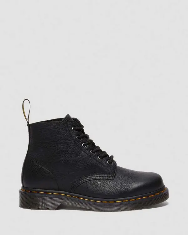 Dr. Martens 101 Ambassador Leather Ankle Boots - Black