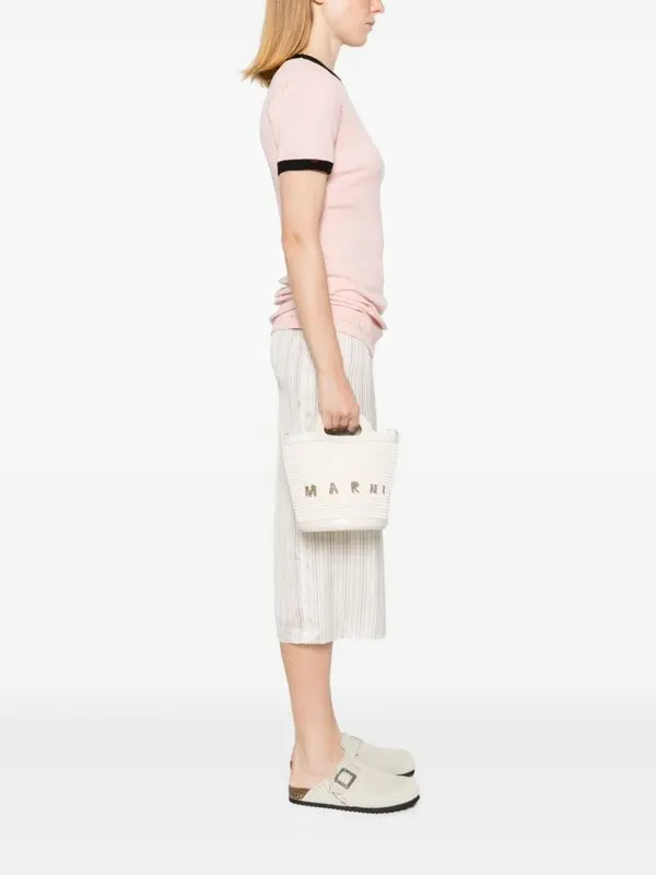 Marni Small Tropicalia Bucket Bag - Neutrals