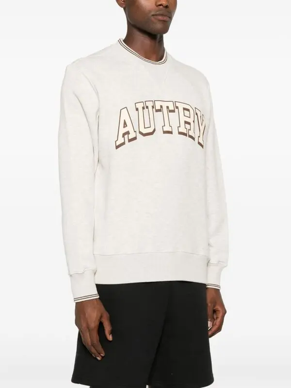 AUTRY Jersey Sweatshirt - Neutrals