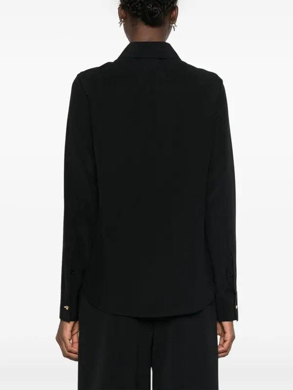 Stella McCartney Pointed-collar Silk Shirt