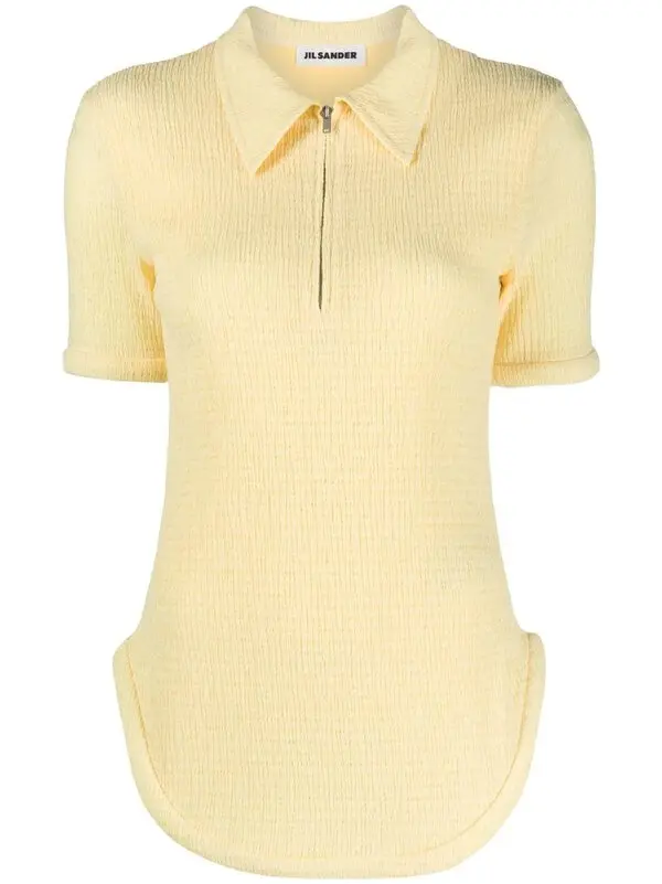 JIL SANDER Half-zip Polo Shirt