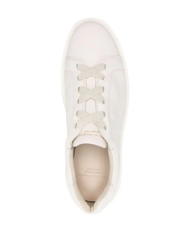 Officine Creative Slouch 001 Leather Sneakers - White