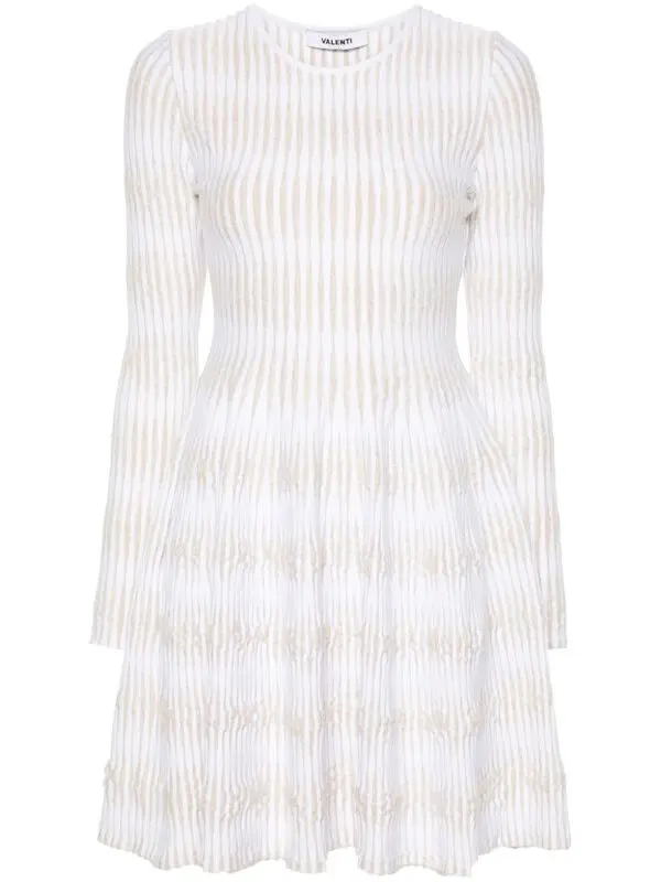 ANTONINO VALENTI Sue Jacquard Knit Dress