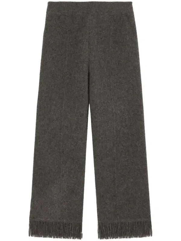 Alanui Wide-leg Trousers - Grey