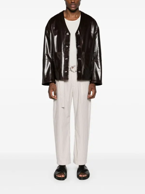 Nanushka Ferre Pinstriped Trousers