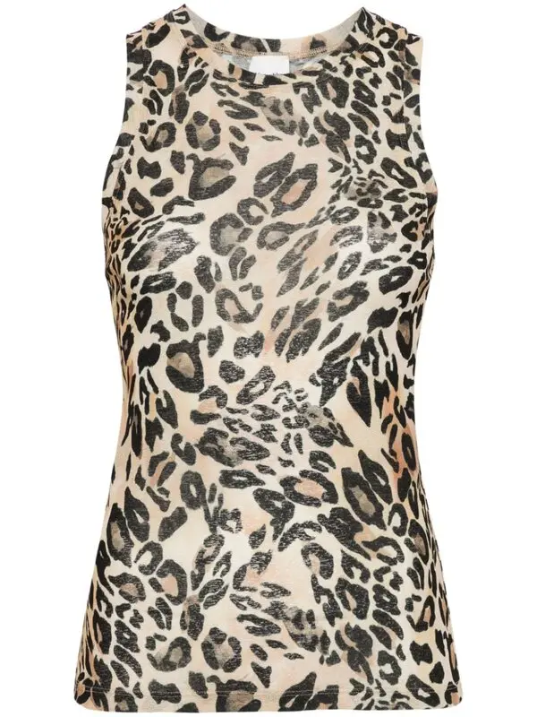 Nanushka Anneke Leopard-print Tank Top