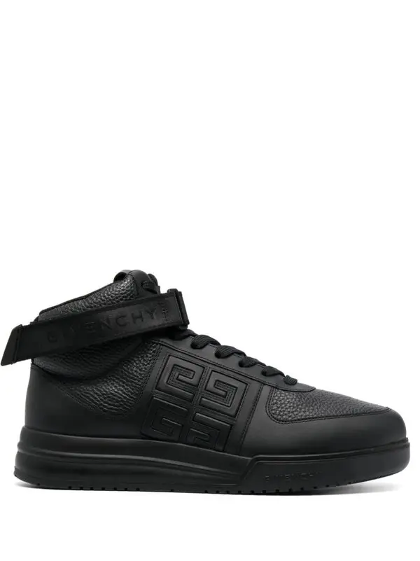 Givenchy G4 Logo-patch High-top Sneakers