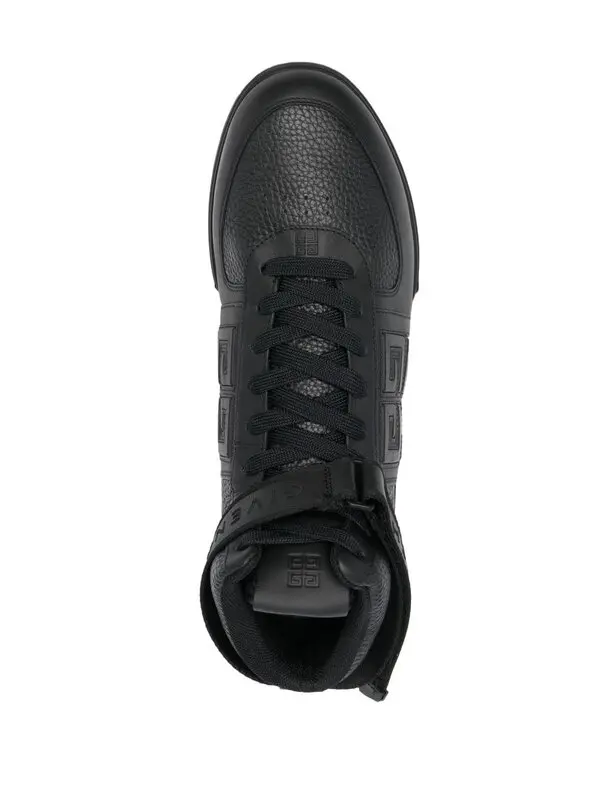 Givenchy G4 Logo-patch High-top Sneakers