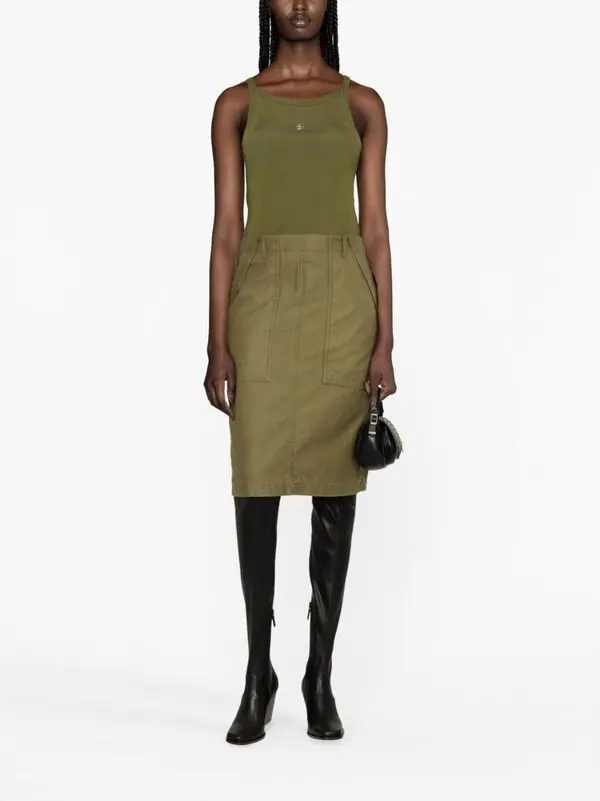 Givenchy Panelled Cargo Midi Dress