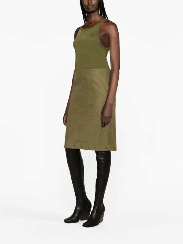 Givenchy Panelled Cargo Midi Dress