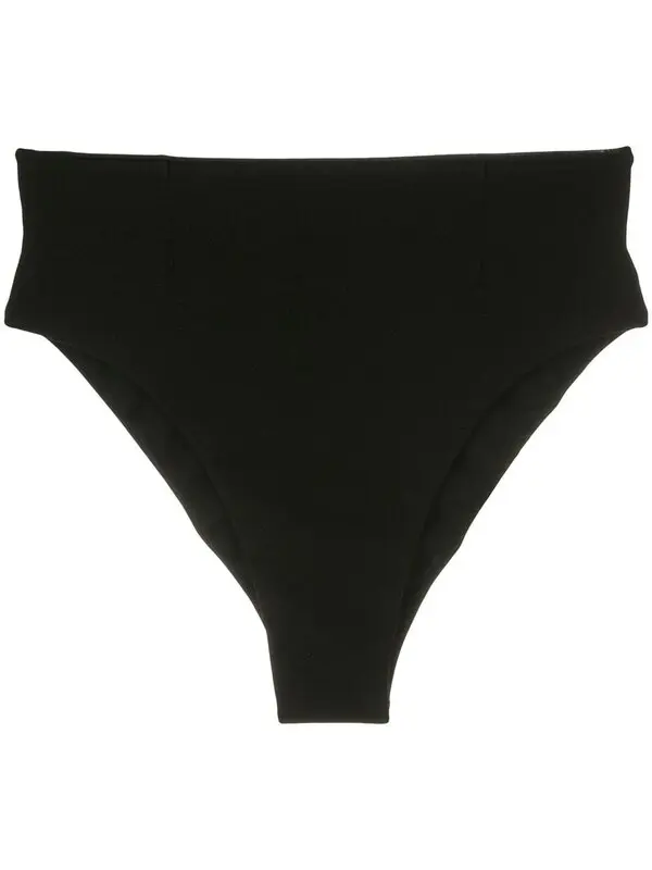 HAIGHT. High-waisted Bikini Bottoms - Black