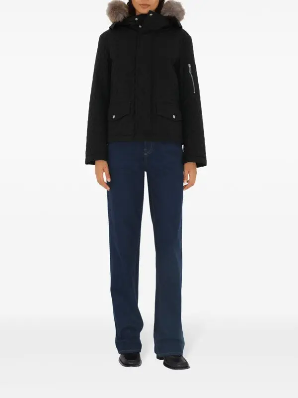 Burberry Cotton-blend Quilted Jacket