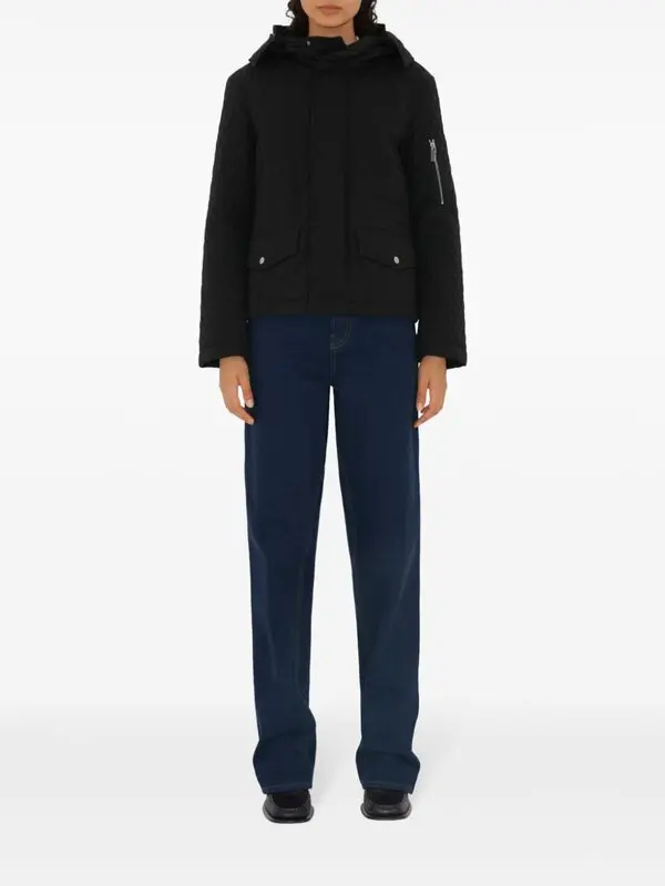 Burberry Cotton-blend Quilted Jacket
