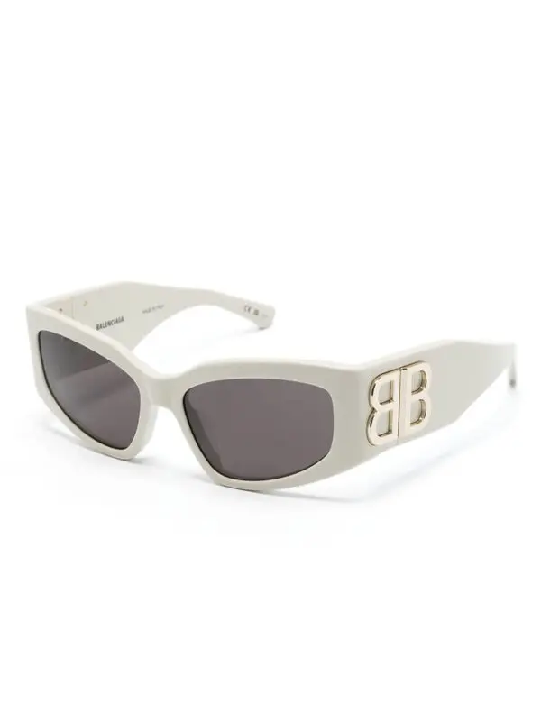 Balenciaga Bossy Cat Sunglasses - White