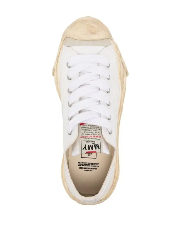 Mihara Yasuhiro Hank Low-top Sneakers - White
