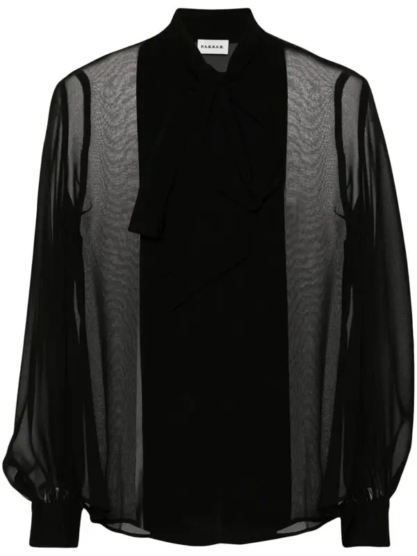 P.a.r.o.s.h Tied-neck Blouse