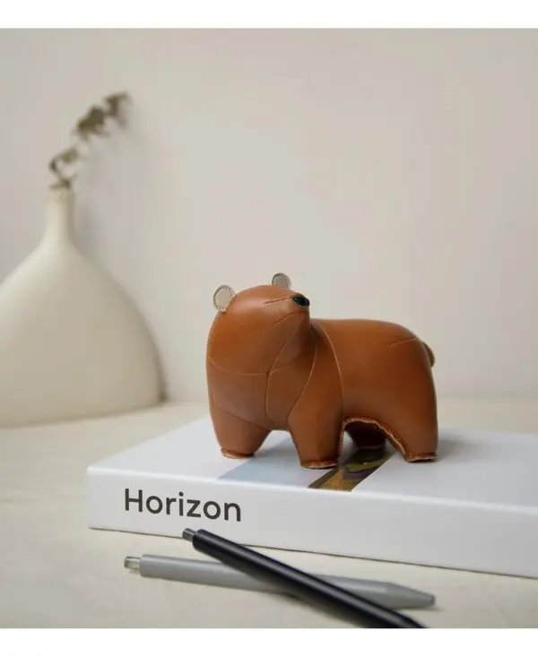 ZUNY Bear Bero Paperweight - Tan + Wheat
