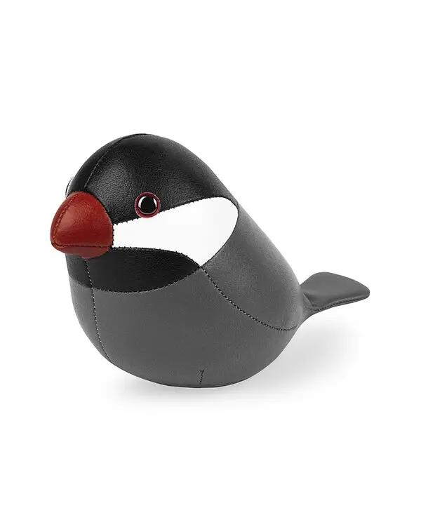 ZUNY Java Sparrow Paperweight - Dark Gray + Black