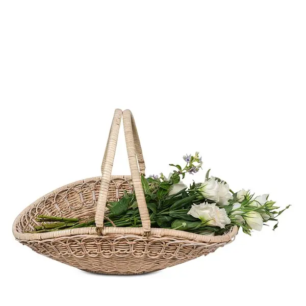 JULISKA Provence Rattan Gathering Basket