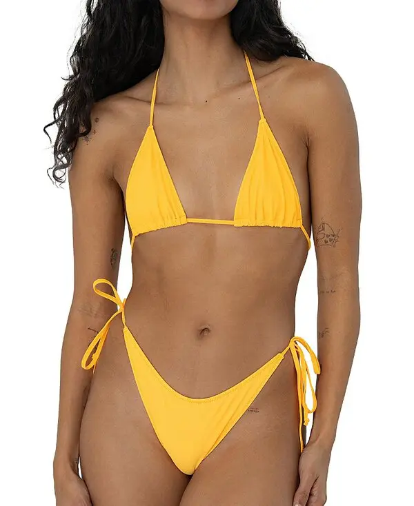 BRIGHT SWIMWEAR Melody Bikini Bottom - Yellow