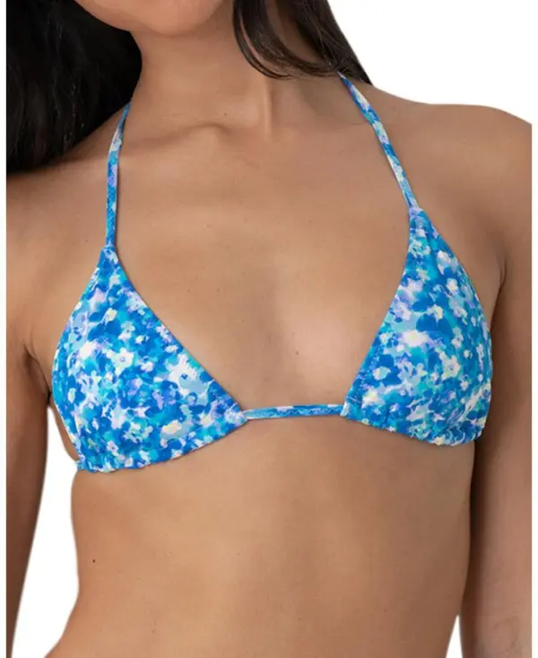 BRIGHT SWIMWEAR Maria Bikini Top - Aqua Floral