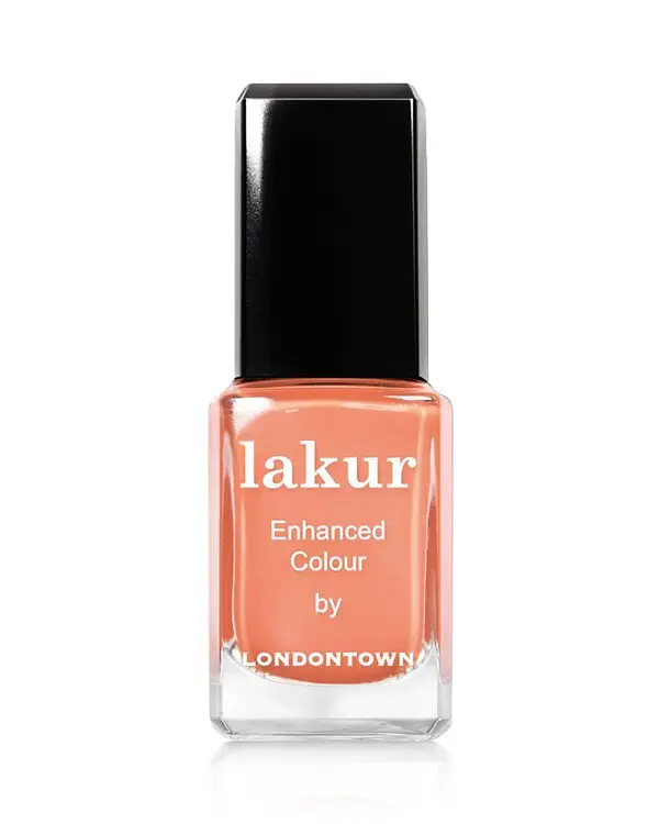 LONDONTOWN Lakur Enhanced Colour Nail Polish 0.4 Oz - Paloma (vibrant California Peach)