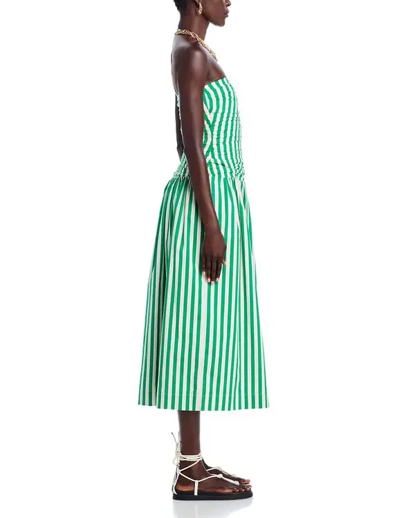 rhode green stripe dress Green Satin Short Sweeetheart Off Shoulder Homecoming Dress, Green Sho –  Cutedressy