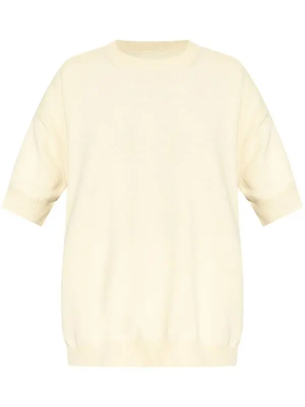JIL SANDER Crew-neck Knitted T-shirt