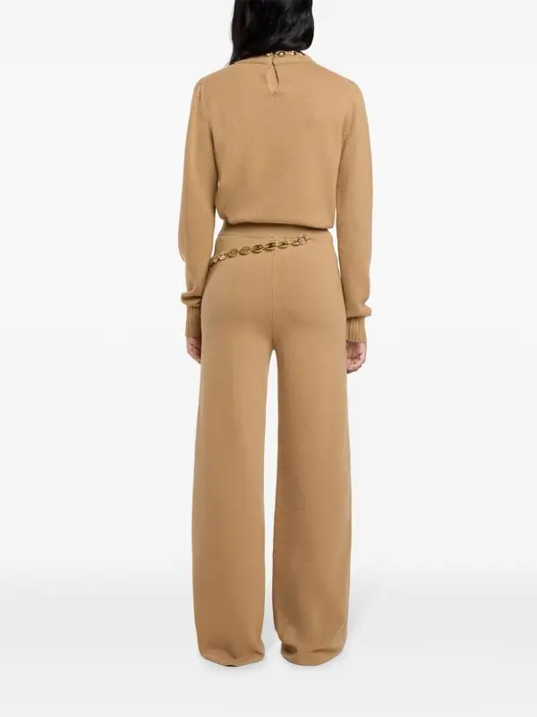Rabanne Belted Knit Trousers