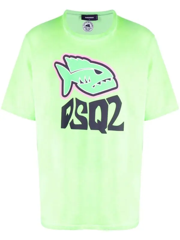 Dsquared2 Logo-print Cotton T-shirt