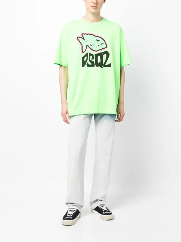 Dsquared2 Logo-print Cotton T-shirt