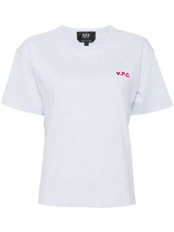 A.p.c. Logo-print Cotton T-shirt