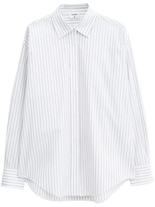 Filippa K Poplin Striped Shirt