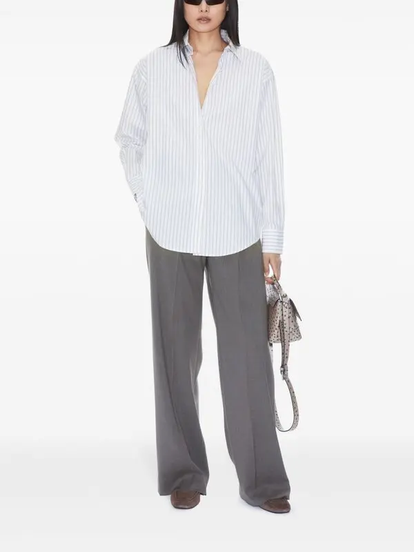 Filippa K Poplin Striped Shirt