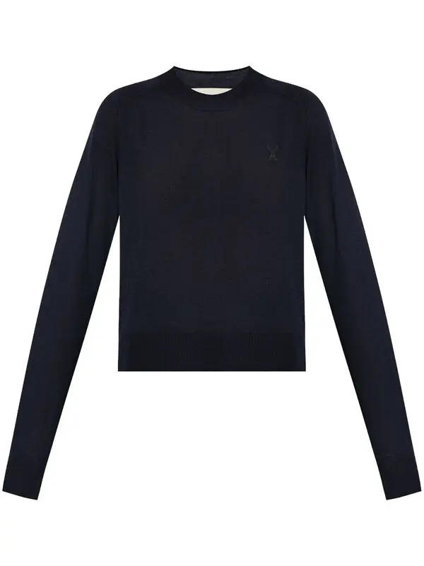AMI Paris De Coeur Jumper - Blue