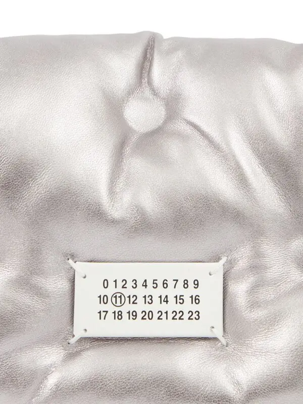 MAISON MARGIELA Glam Slam Flap Shoulder Bag - Silver