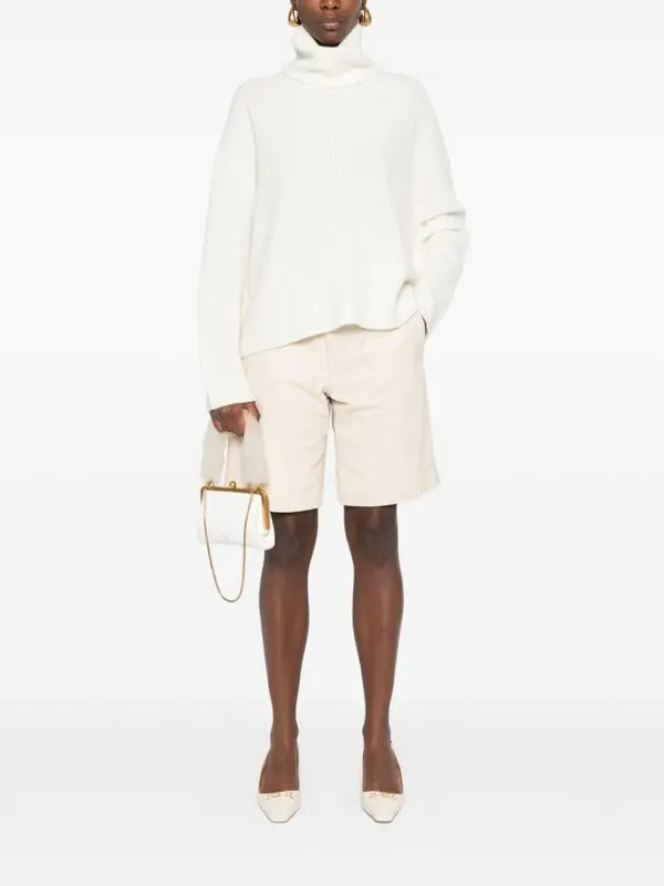 Fabiana Filippi Roll-neck Jumper - White
