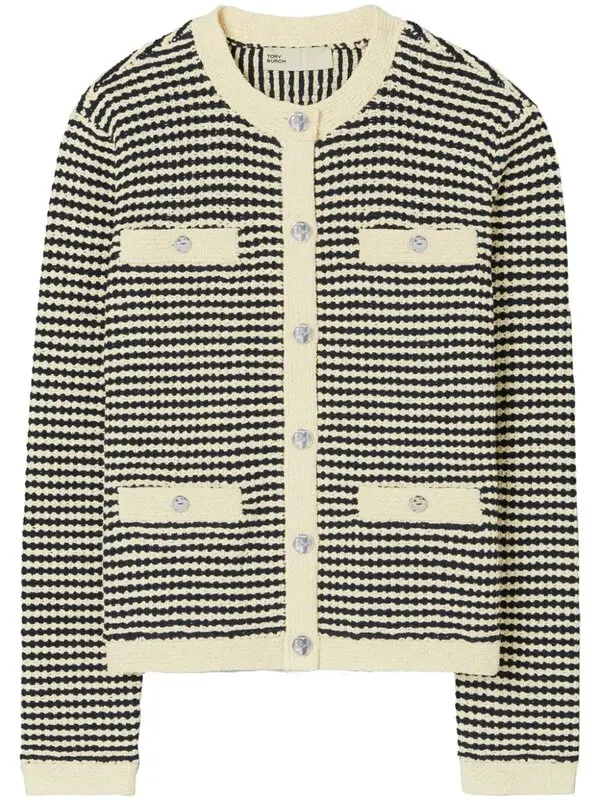 Tory Burch Kendra Cardigan - White
