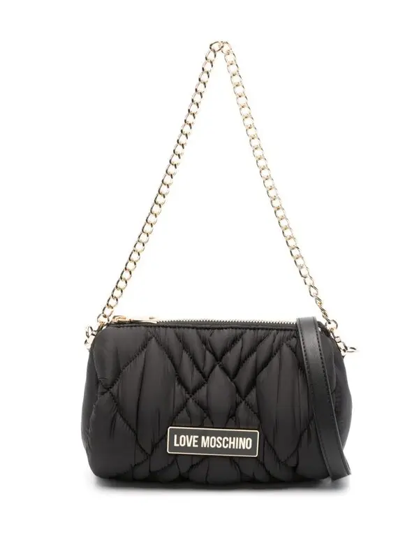 Moschino Quilted Cylinder Tote