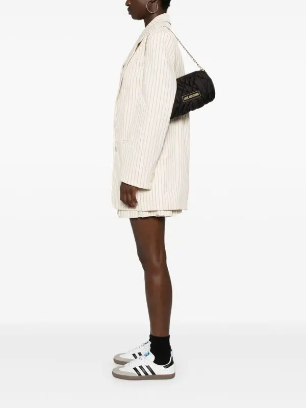 Moschino Quilted Cylinder Tote